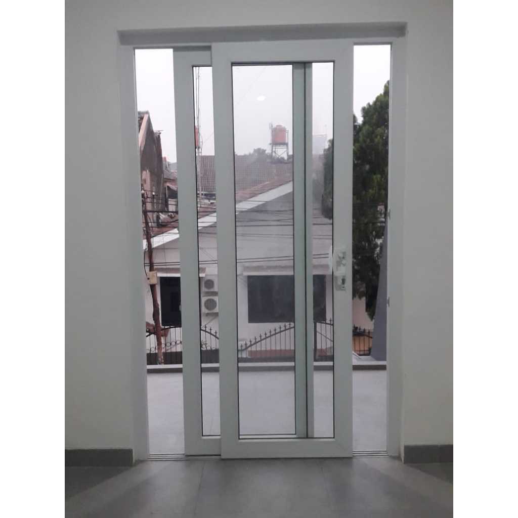 Jual PINTU UPVC SLIDING / GESER 2 DAUN PINTU UTAMA | Shopee Indonesia