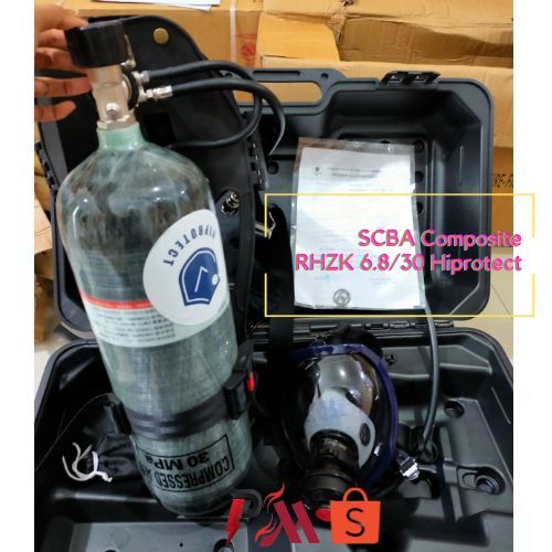 Jual HIPROTECT SCBA COMPOSITE RHZK 6.8/30 SELF CONTAINED BREATHING APPARATUS TABUNG OKSIGEN PMK ...