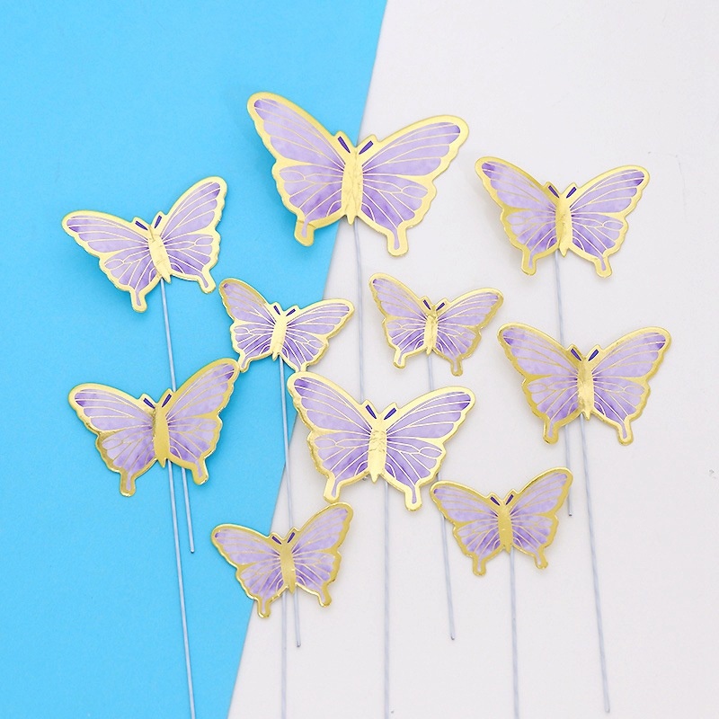 Jual TOPPER KUPU-KUPU HIASAN BUKET CAKE TOPPER KUE ULANG TAHUN TOPPER ...