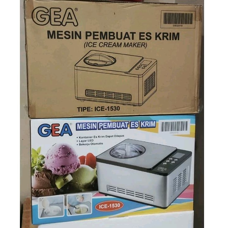 Jual Mesin Es Krim / Ice Cream Maker GEA 1530 Murah Bagus | Shopee ...