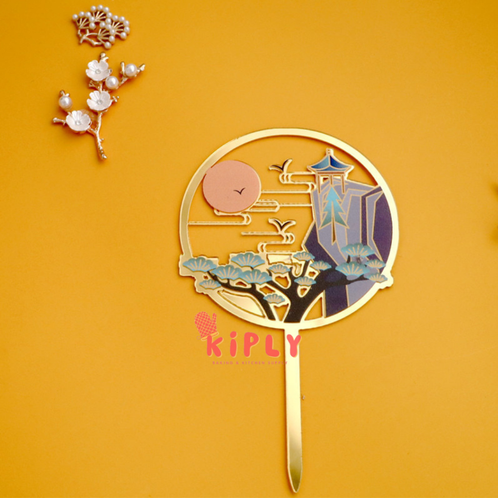 Jual Cake Topper Motif Cina Imlek Acrylic/Imlek Topper Cupcake ...