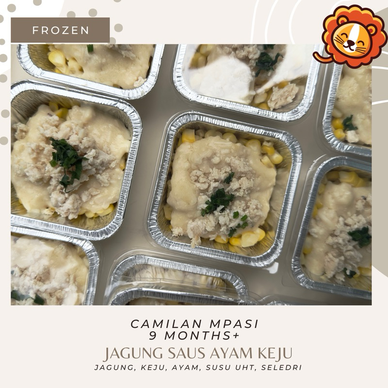 Jual Snack MPASI | Camilan MPASI | Catering Anak Frozen Jagung Saus ...