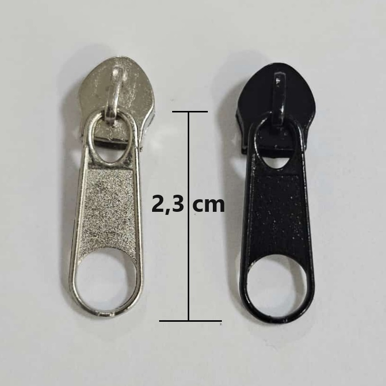 Jual Kepala Resleting Besi Coil No 5 @500 pcs Grosir Slider Kepala ...