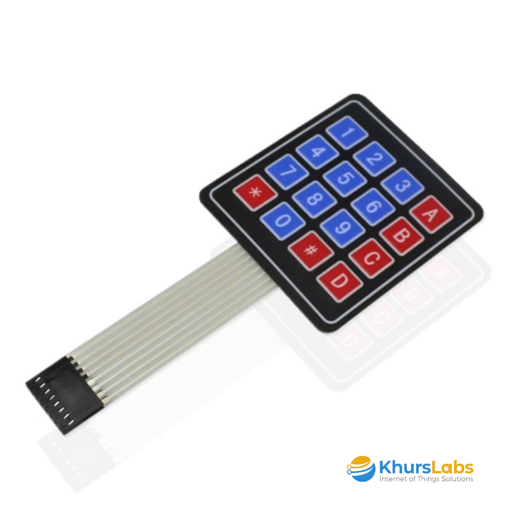 Jual Keypad Membran 4x4 Matrix Arduino 4 x 4 Input Key Pad Membrane | Shopee Indonesia