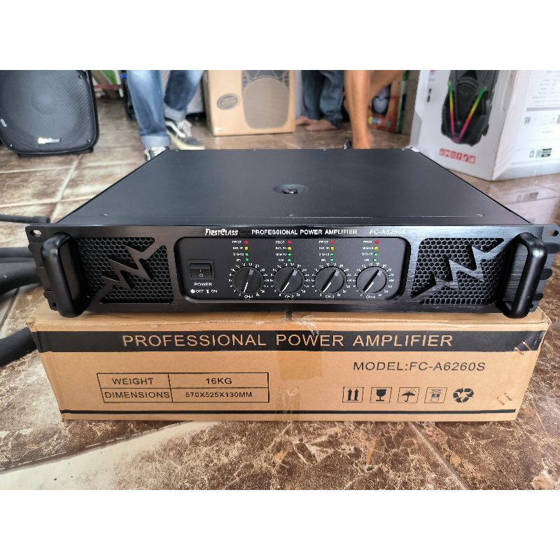 Jual power first class FC A-6260S power 4 channel | Shopee Indonesia