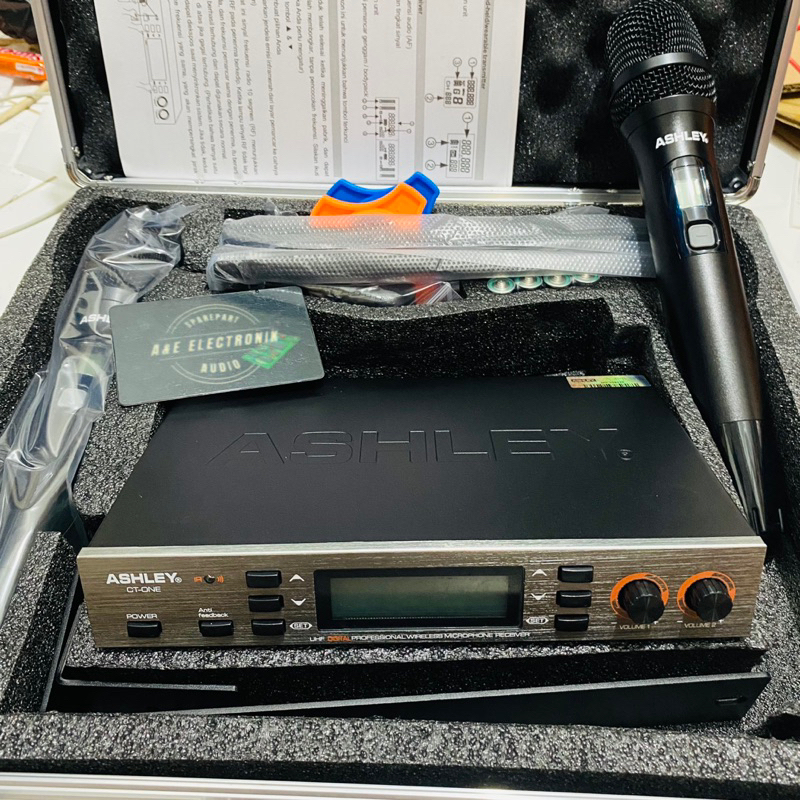 Jual MIC WIRELESS ASHLEY CT-one 100m Original | Shopee Indonesia