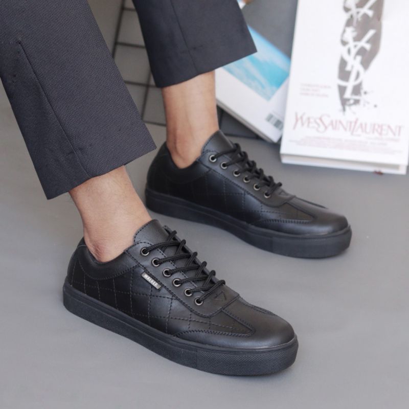 Jual PEDRO Sepatu Kasual Formal Hitam Sepatu Sneakeers Pria | Shopee ...