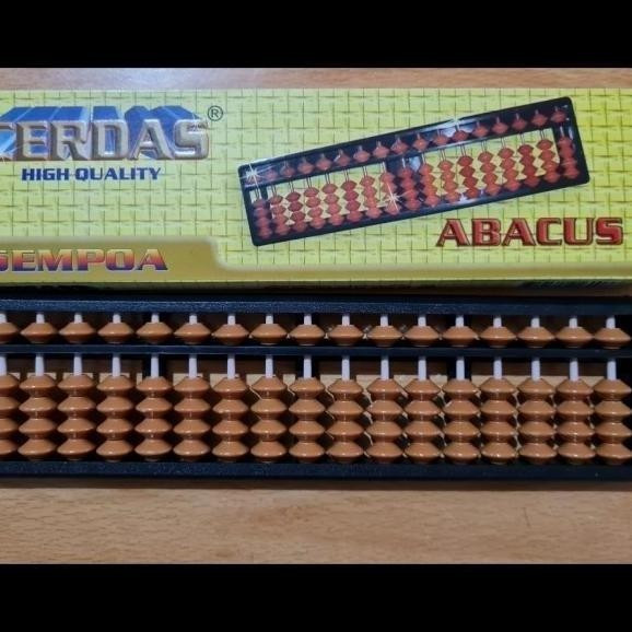 Jual Sempoa ABACUS 17 Baris Tiang Plastik Alat Bantu Hitung Kuno Jadul Matematika Edukatif ...