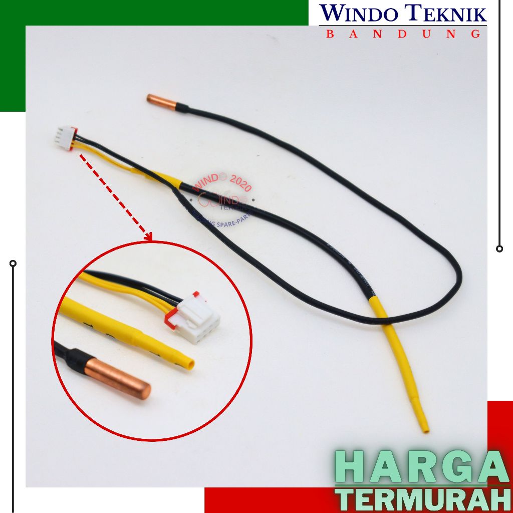 Jual THERMISTOR / TERMIS / THERMIS DOUBLE AC INDOOR SHARP | TERMISTOR ...