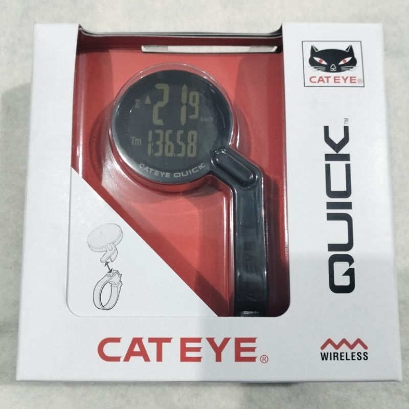 Jual Speedometer Cat Eye Cyclo Computer Sepeda RS100W Quick Wireless ...