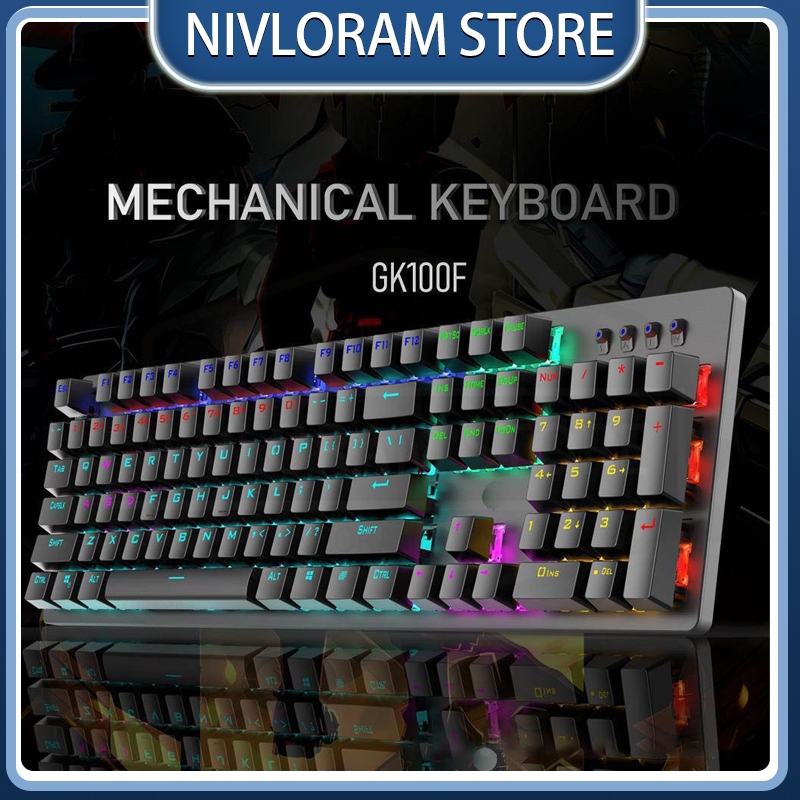 Jual Keyboard Gaming HP GK100F - RGB Blue Switch Mechanical Keyboard ...