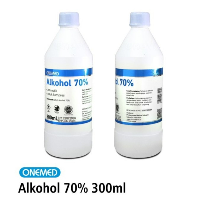 Jual Alkohol 70% 100ml & 300ml Onemed | Shopee Indonesia