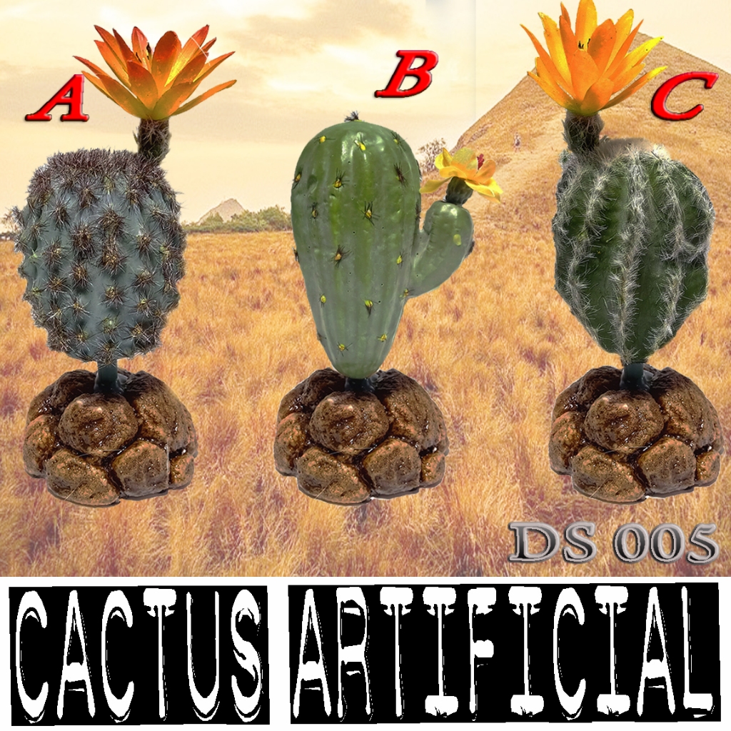 Jual DS005 KAKTUS FAKE PLANT CACTUS PALSU TANAMAN SINTETIS ARTIFICIAL ...