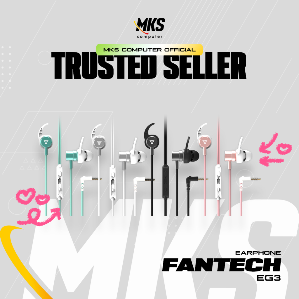 Jual Fantech EG3 Wired Earbuds | Shopee Indonesia