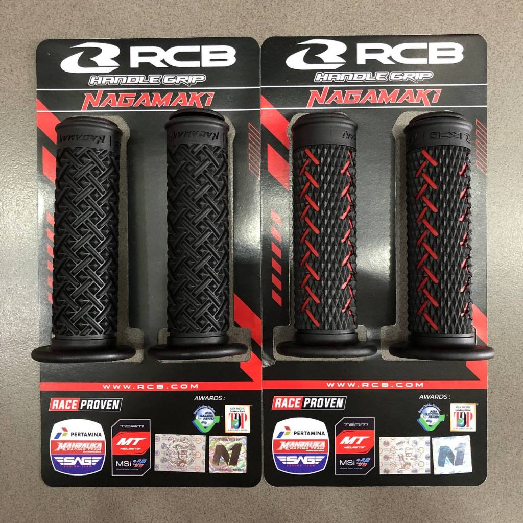 Jual Handgrip Handfat Handle Grip Full Rubber RCB Nagamaki Universal Semua Motor 100% Original ...