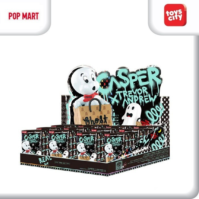 Jual POP MART Casper x Trevor Andrew Blind Box Figures | Shopee Indonesia