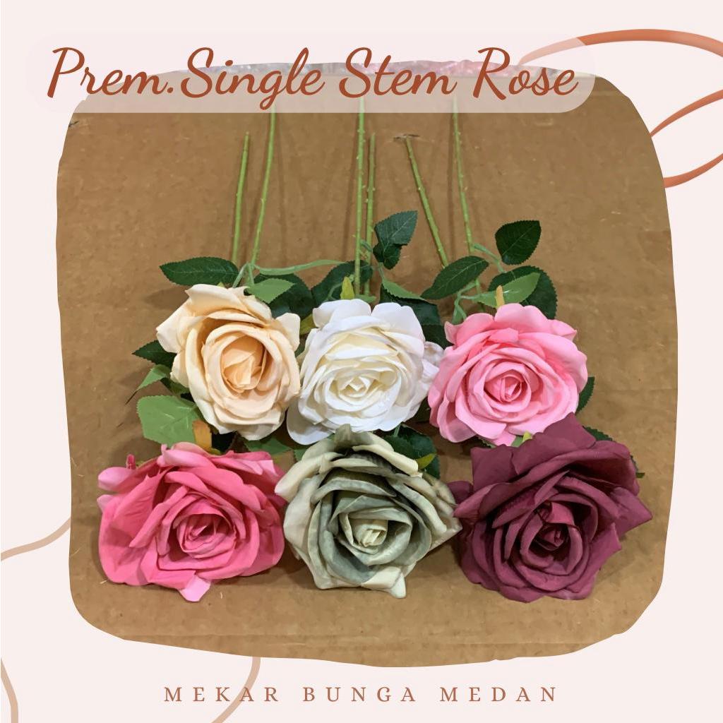 Jual (SC 51) - 9 WARNA Single Diamond Rose / Mawar 1 Tangkai Premium ...