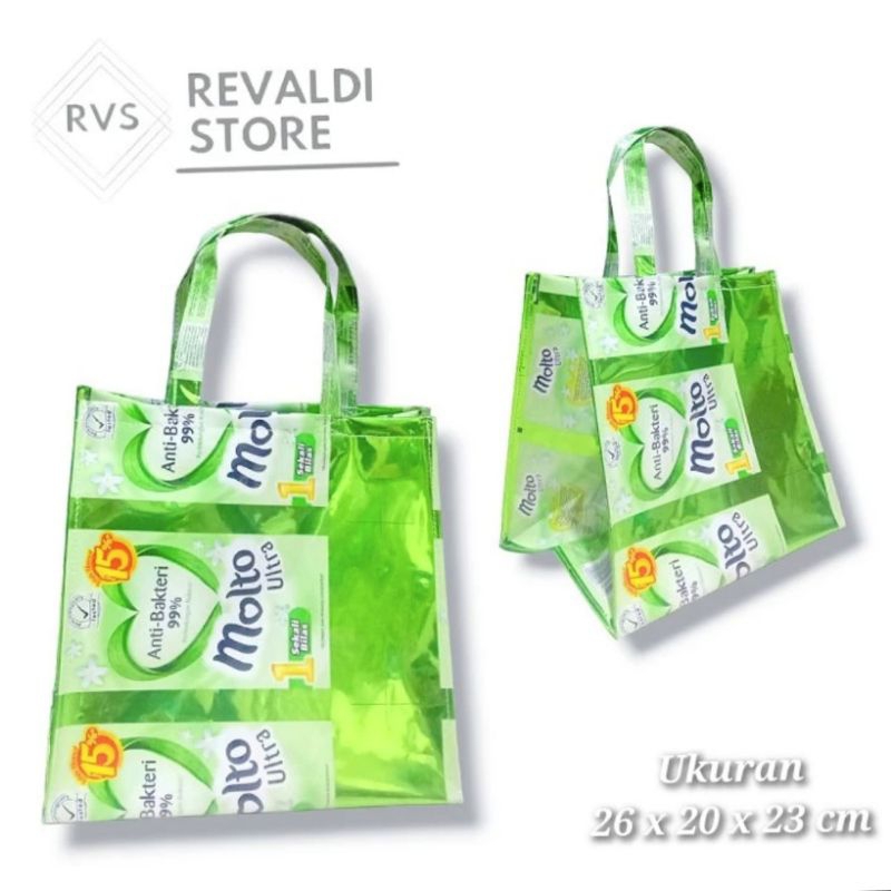 Jual TAS DAUR ULANG / TAS BELANJA DARI BUNGKUSAN MULTO / RINSO ...