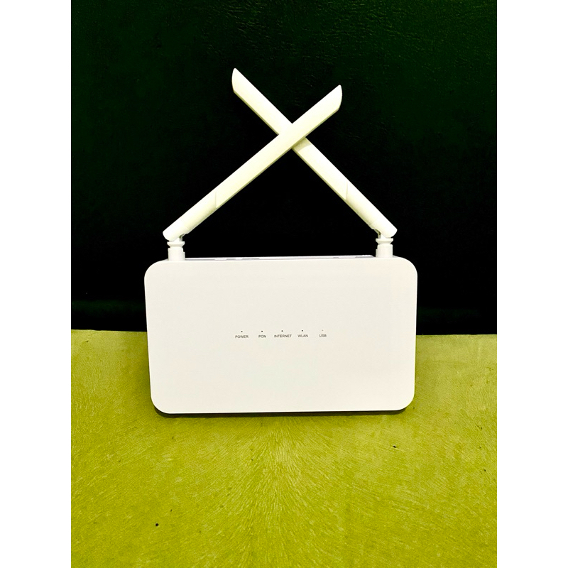 Jual Router Ont Modem F670l 5G port biru unit + adaptor | Shopee Indonesia