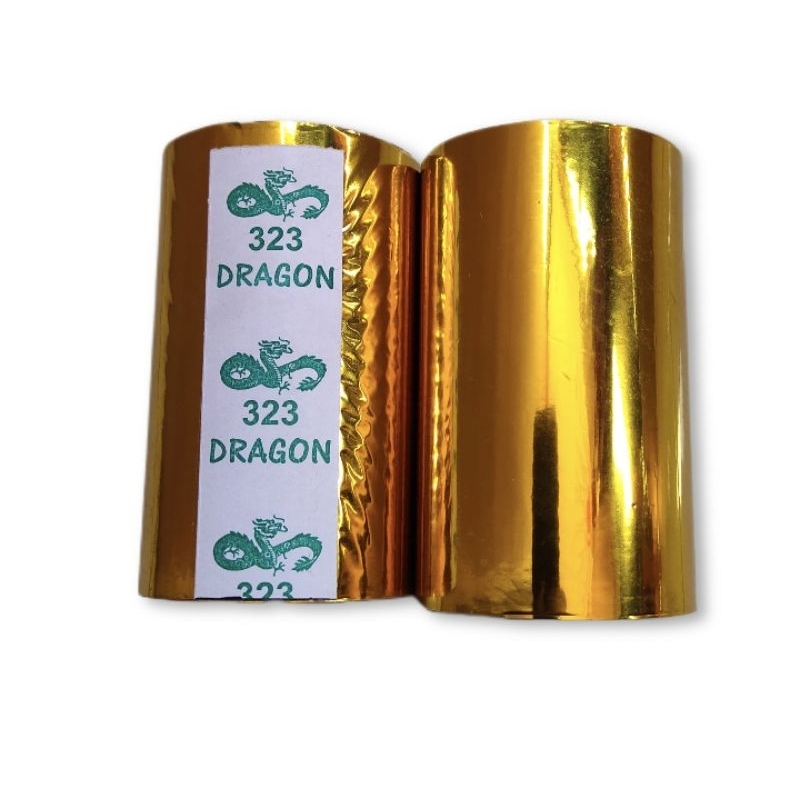 Jual Foil Hotprint Lebar 10 cm x 120 meter Gold Poly Emas Cetak ...