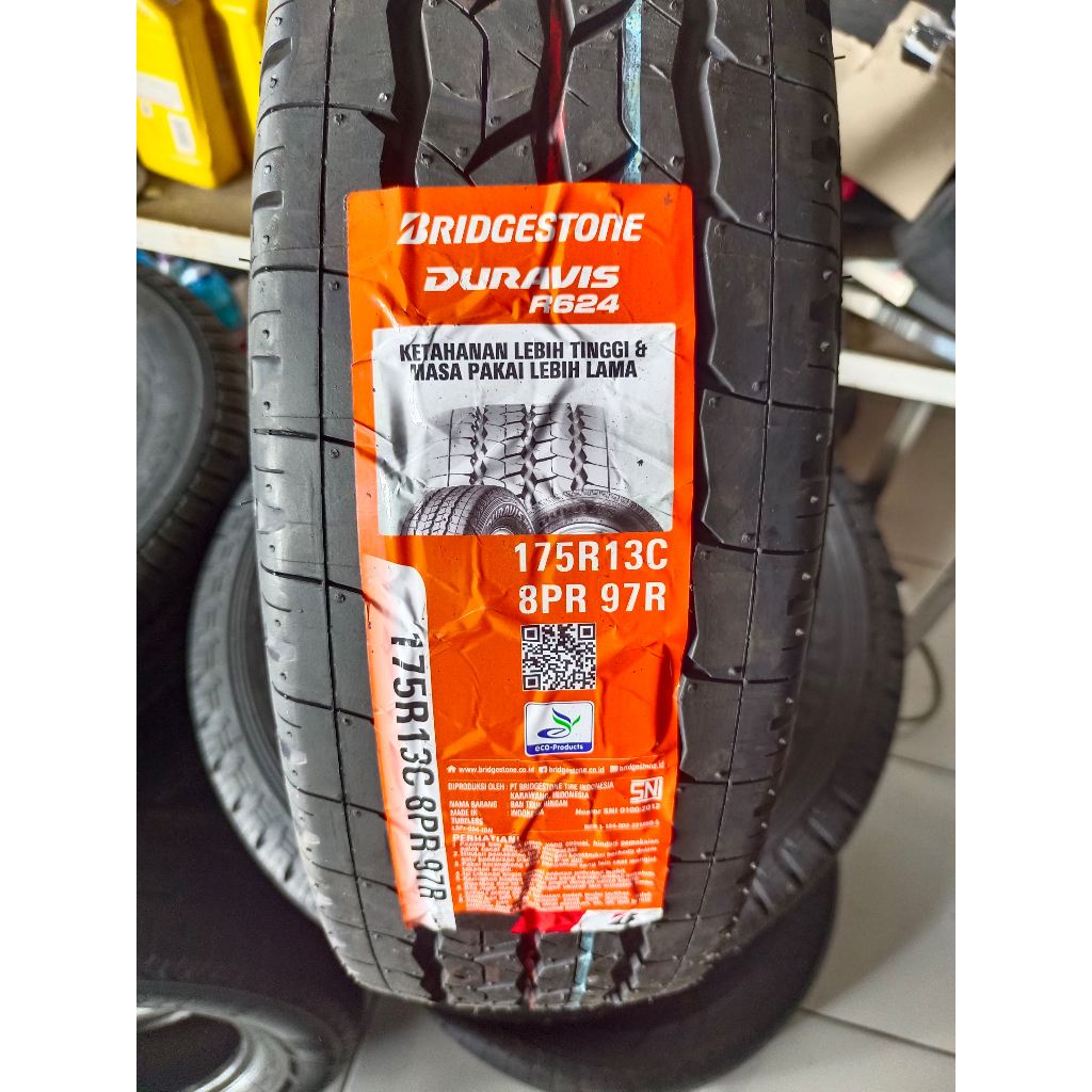 Jual Ban 175 R13 - 8PR Bridgestone Duravis Ban Mobil Grand Max Pickup ...