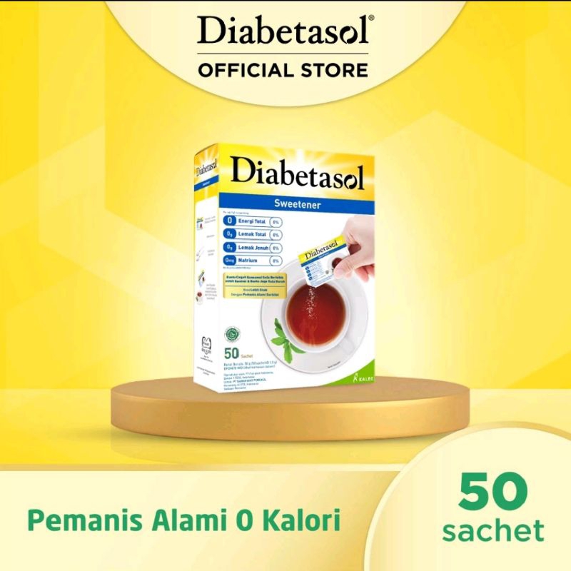 Jual GULA DIABETASOL 50 SACHET | Shopee Indonesia