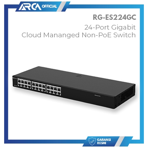 Jual Ruijie Reyee RG-ES224GC 24-Port Gigabit Cloud Managed Non-PoE ...