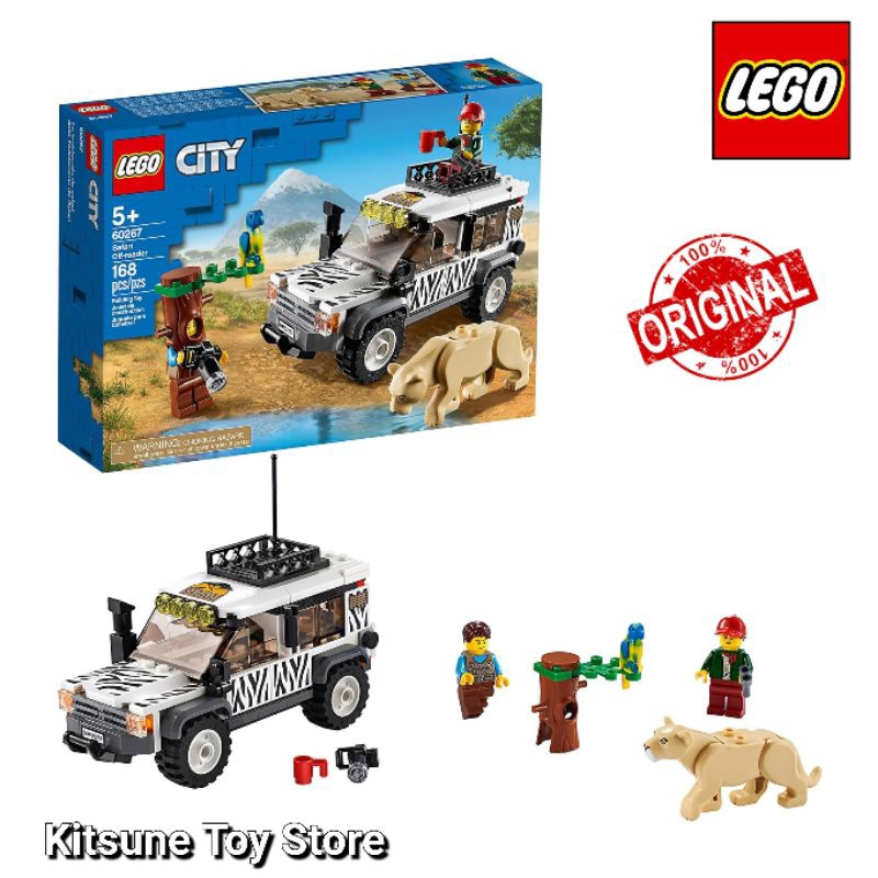 Jual Lego City 60267 Safari Gelandewagen Original - Mainan Balok Anak ...