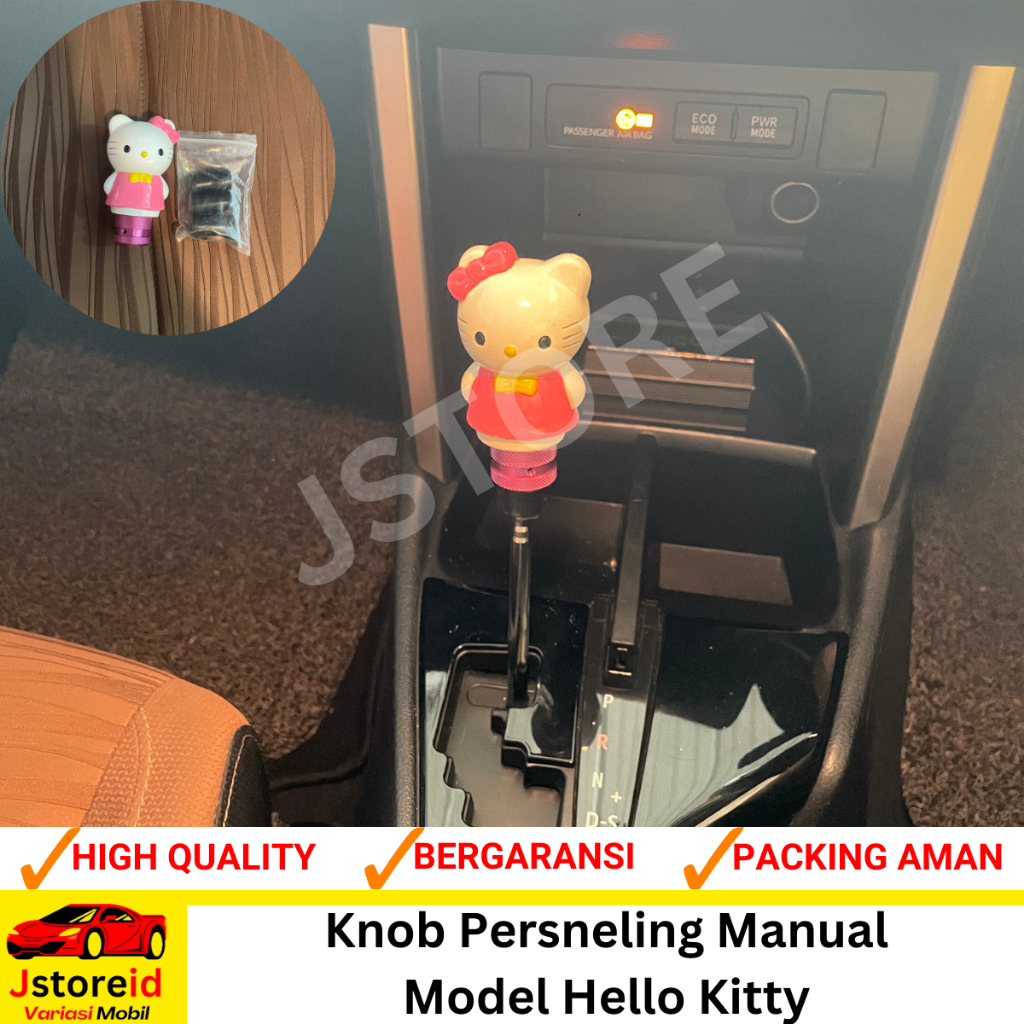 Jual Knob Persneling Hello Kitty – Gear Shift Mobil Manual Universal ...