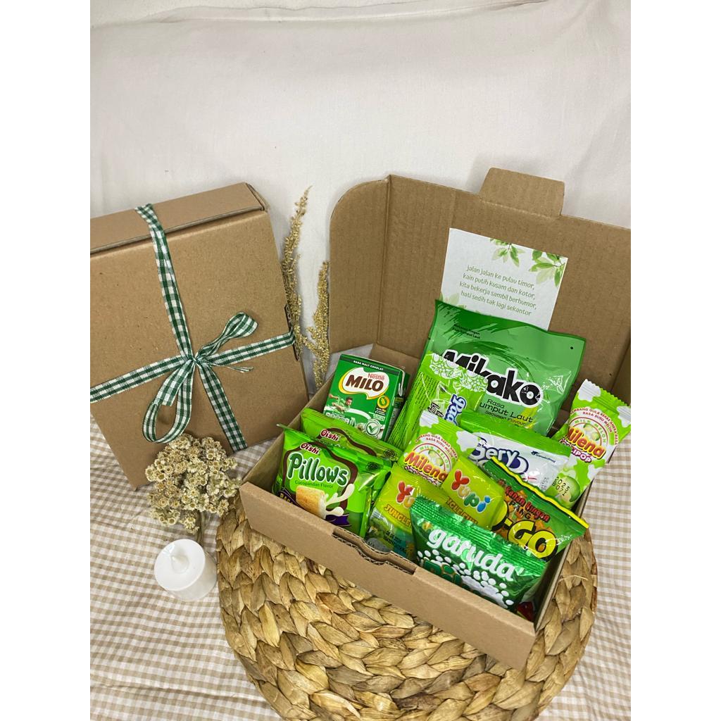 Jual box gift box snack mini gift mini snack hampers TERMURAH | Shopee ...