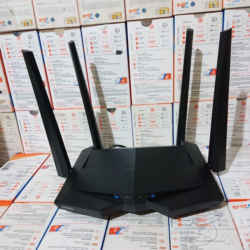 Jual TENDA AC10U/AC1200 MU-MIMO Dual-Band Gigabite Wifi Router [Unit ...