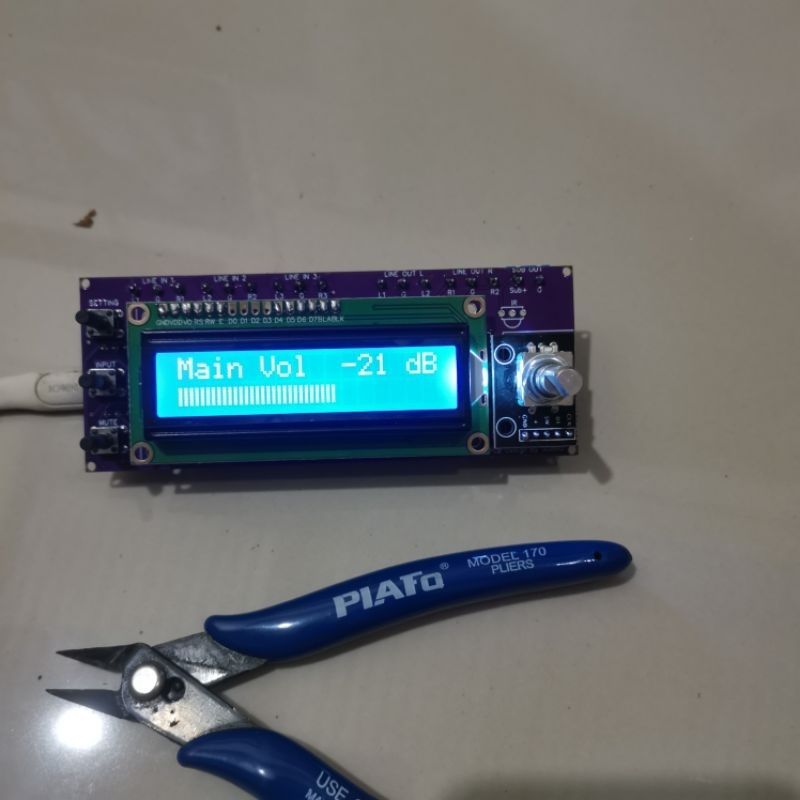 Jual PO produk jadi tda7419 tinggal pakai / tone kontrol digital | Shopee Indonesia