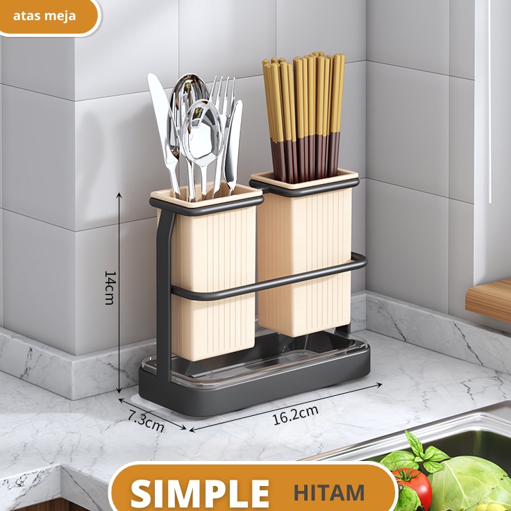 Jual Harga Bersahabat Muzy Rak Sendok Pisau Rak dinding Tempat Sendok ...