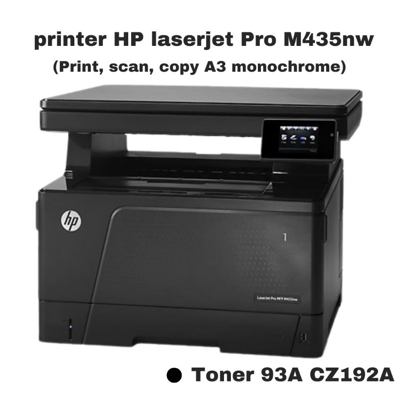 Jual Printer hp LaserJet pro M435nw M435 network wireless A3 monochrome | Shopee Indonesia