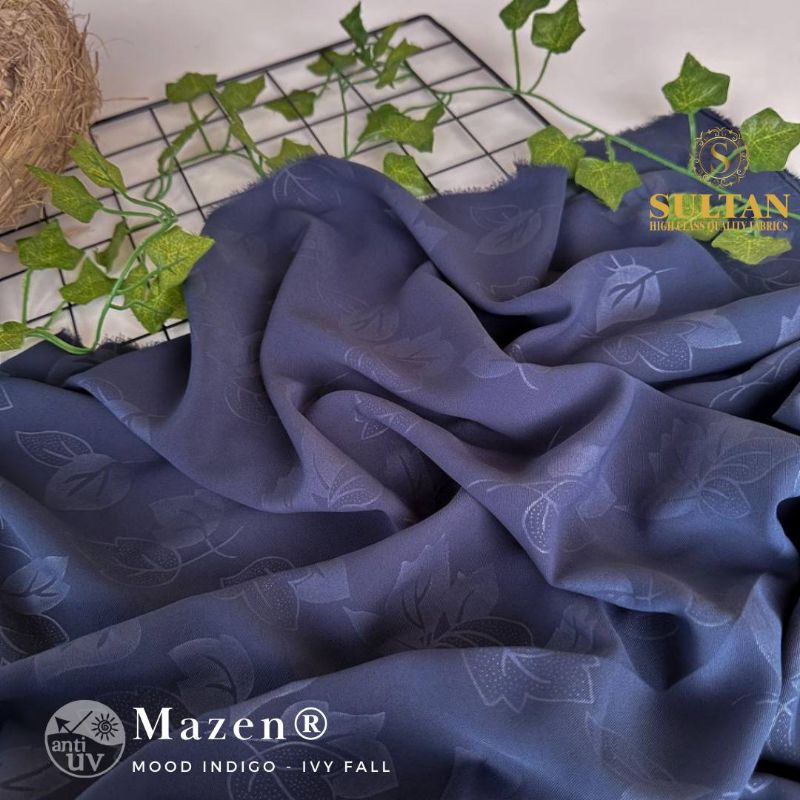 Jual kain mazen embos Ivy fall | Shopee Indonesia