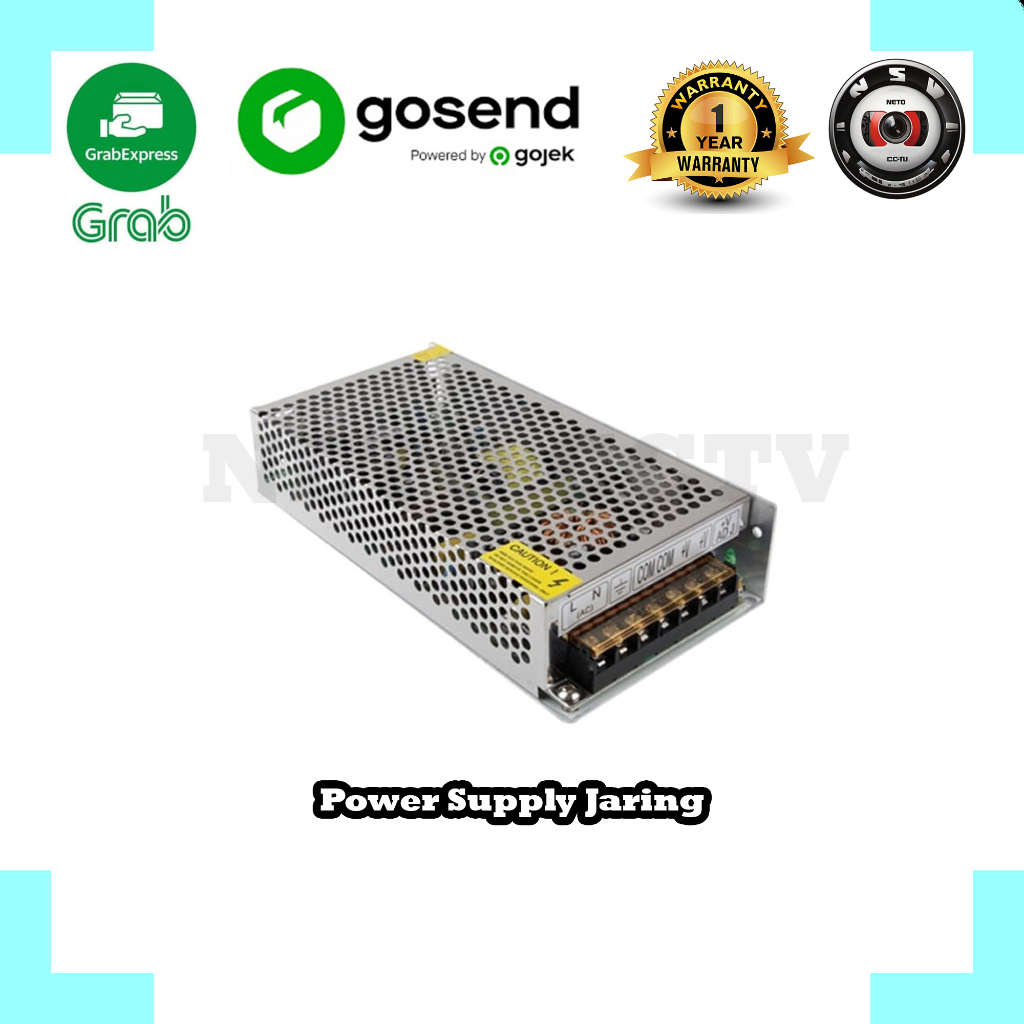 Jual Power Supply Jaring 30A 12V, 20A 12V, 10A 12V PSU Garansi 1 Tahun ...