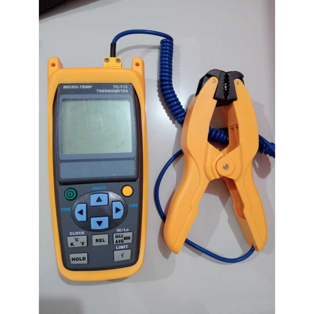 Jual Set Thermocouple Pipe Clamp Probe plus Thermocouple Thermometer ...