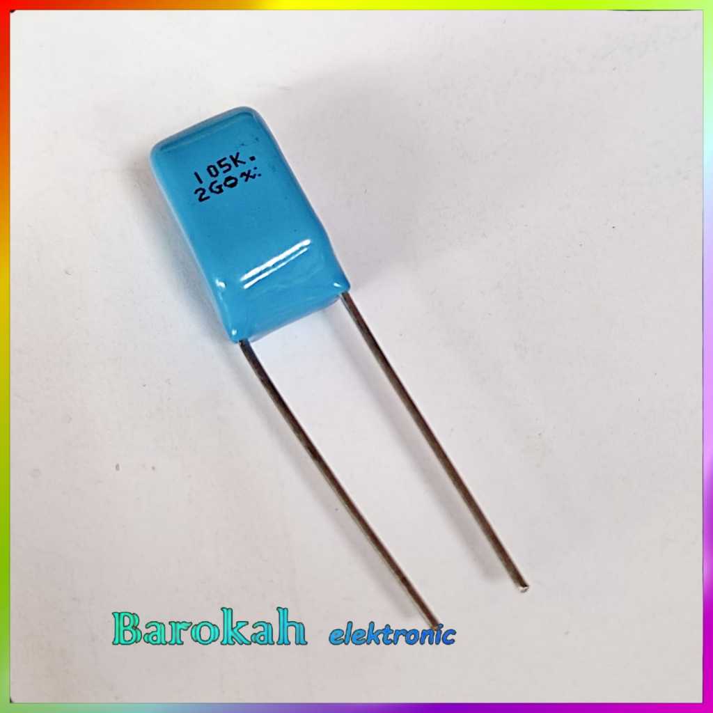 Jual Capasitor Plastic Film 105k 450v Japan Original | Shopee Indonesia
