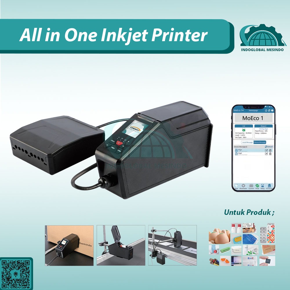 Jual All in One Inkjet Printer Mesin Pencetak Expired Date Kode ...