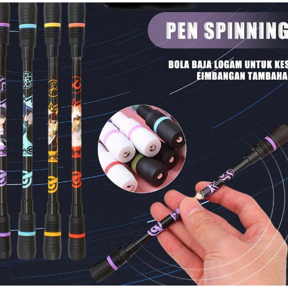 Jual [ISTY] SPINNING PEN / PEN PUTAR / PEN AJAIB / PEN ANTI STRESS ...