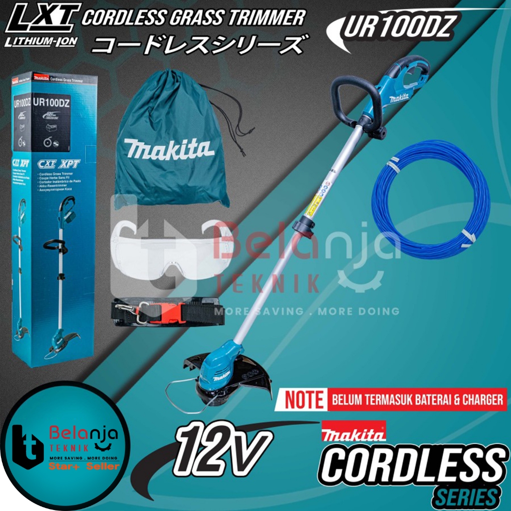Jual Makita Grass Trimmer Cordless 12 V Mesin Potong Rumput Senar UR ...