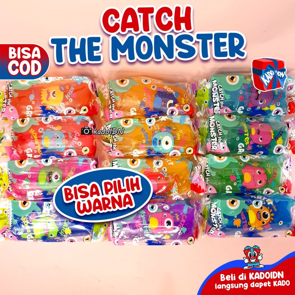 Jual (RHINO) Mainan Anak Catch The Monster Limited Edition | Shopee ...