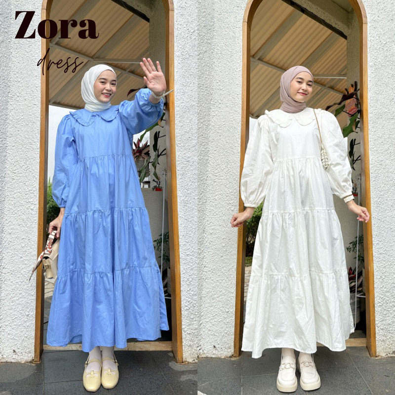 Jual Yaz Indonesia - ZORA DRESS MAXI / GAMIS WANITA KEKINIAN BAHAN ...
