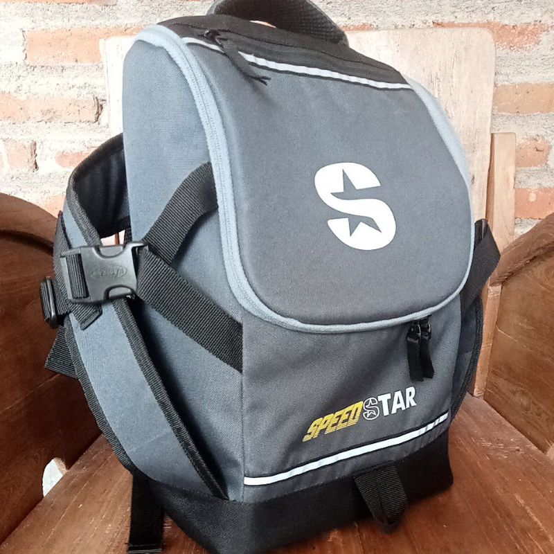 Jual TAS RANSEL SEPATU RODA INLINE SKATE BAG 20 L WARNA ABU | Shopee ...