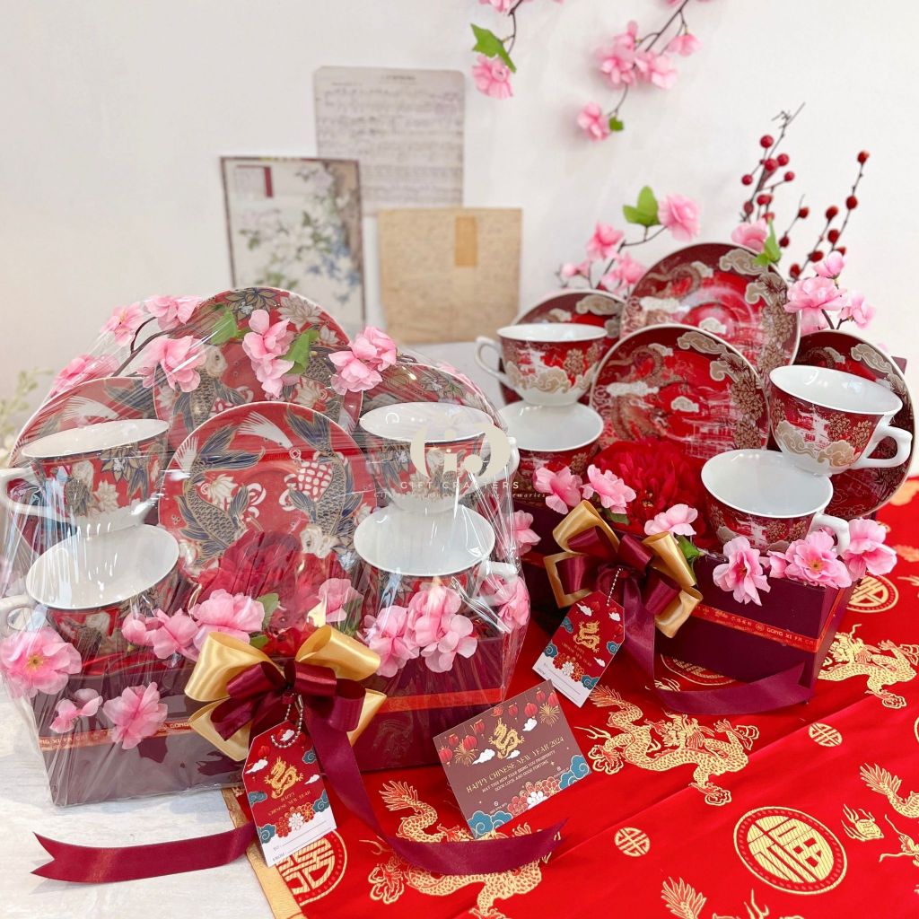 Jual Parsel Chinese New Year - Parcel Cangkir Set Chinese - Parcel ...