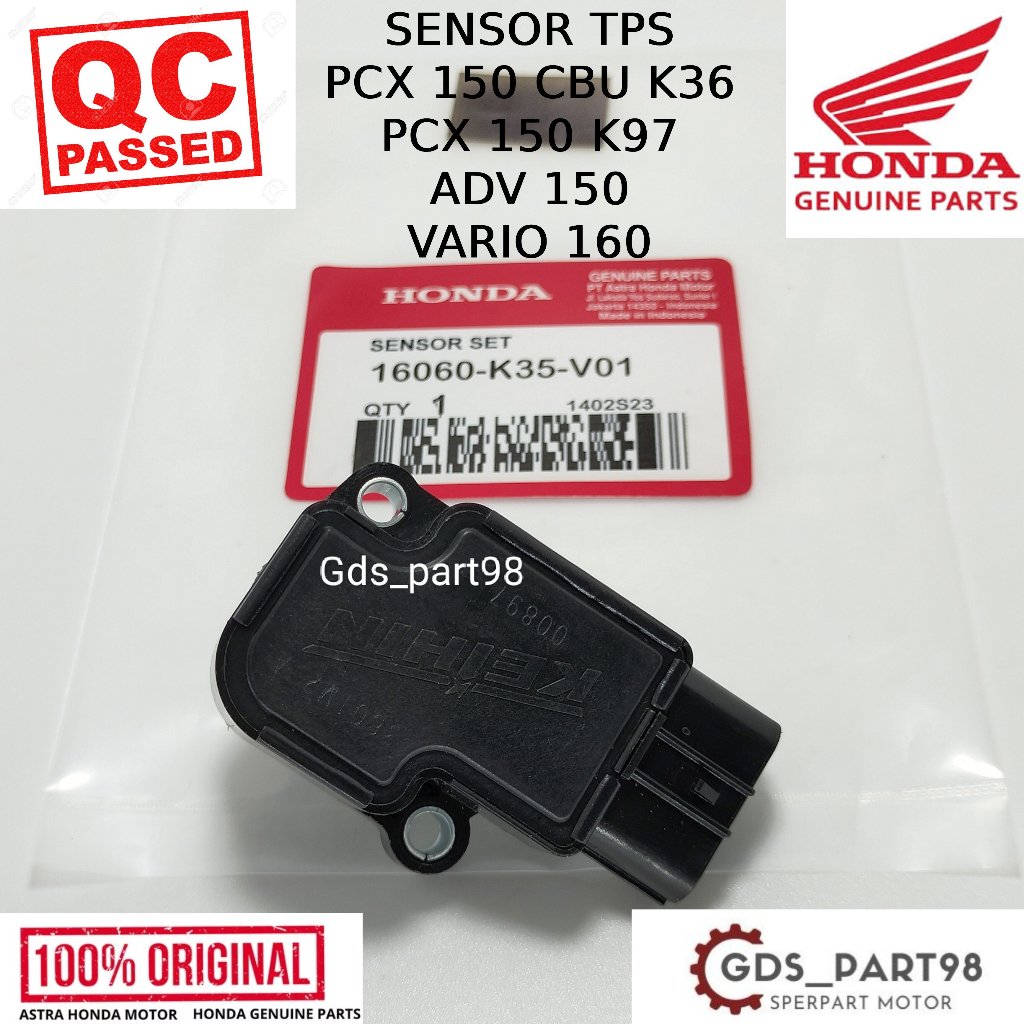 Jual Sensor TPS Throttle Body K35 Honda PCX 150 ADV 150 KEIHIN ORIGINAL ...