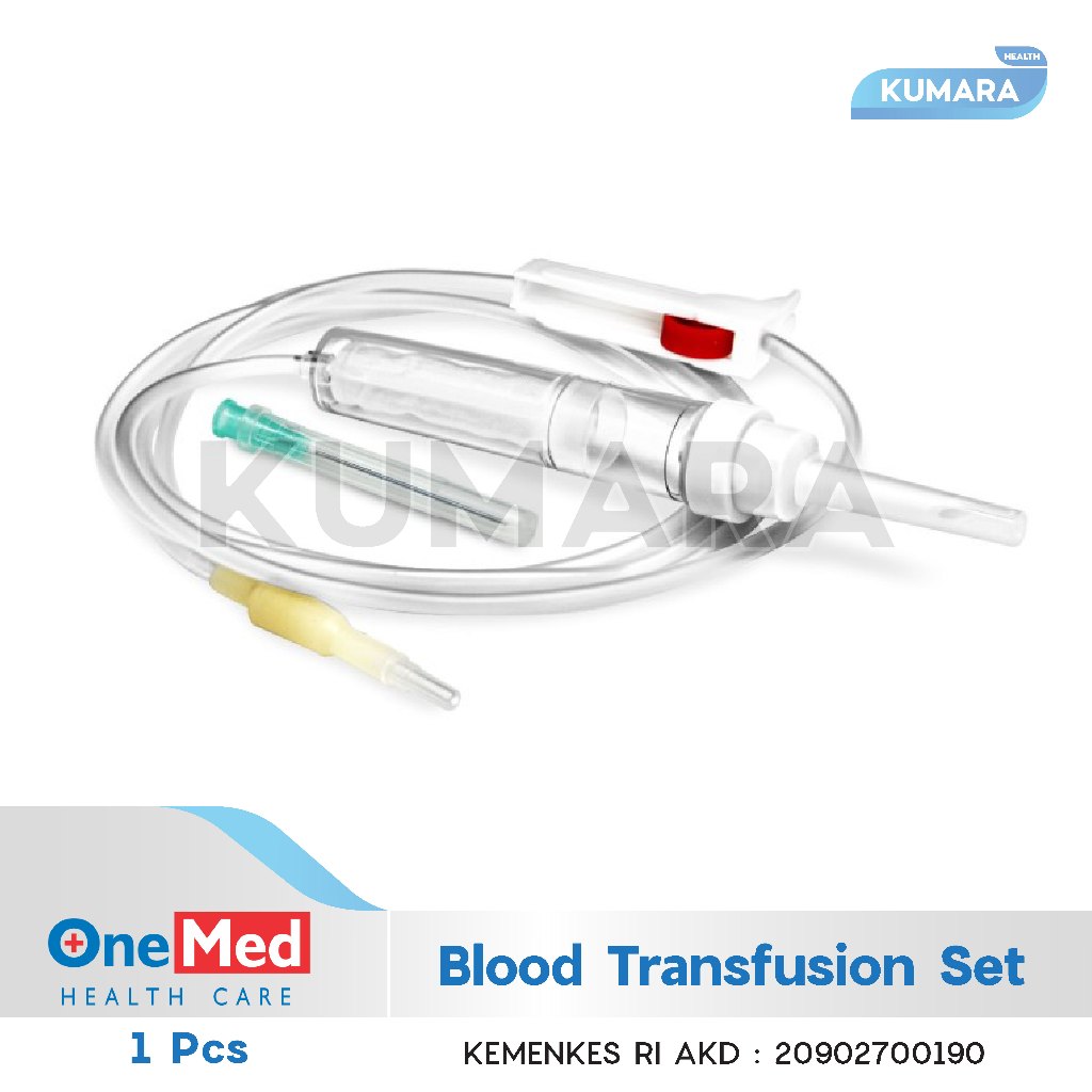 Jual ONEMED - Blood Set / Blood Transfusion Set Pcs | Shopee Indonesia