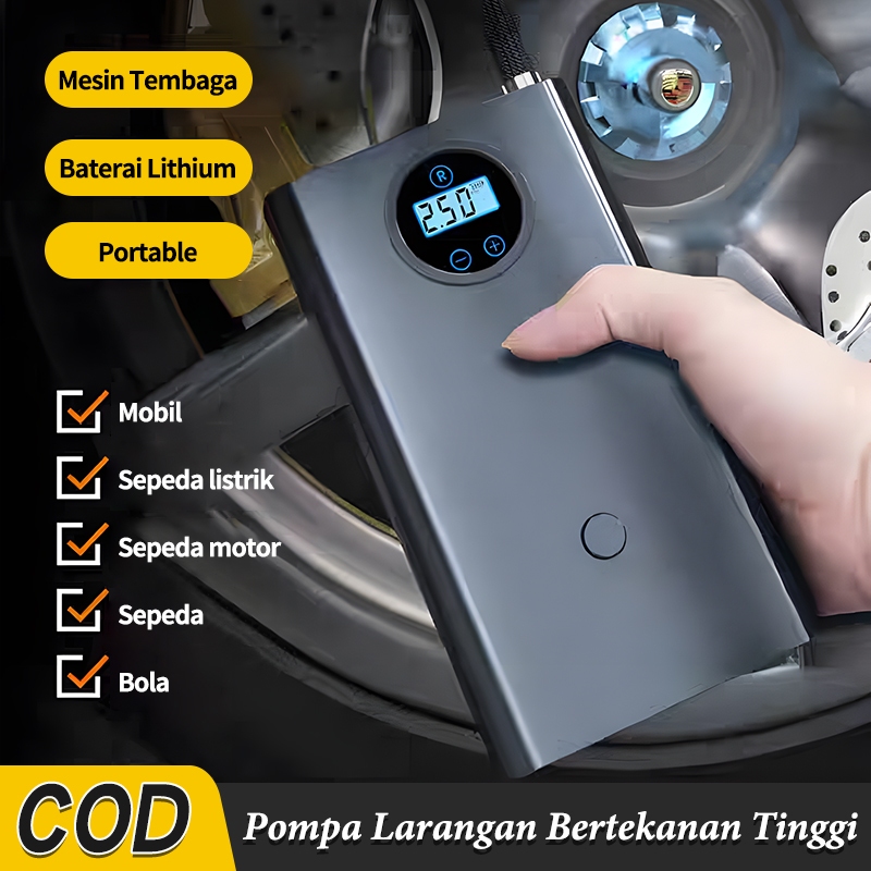 Jual Pompa Ban Cerdas Portable Multifungsi Pompa Ban 108W Pompa Ban ...