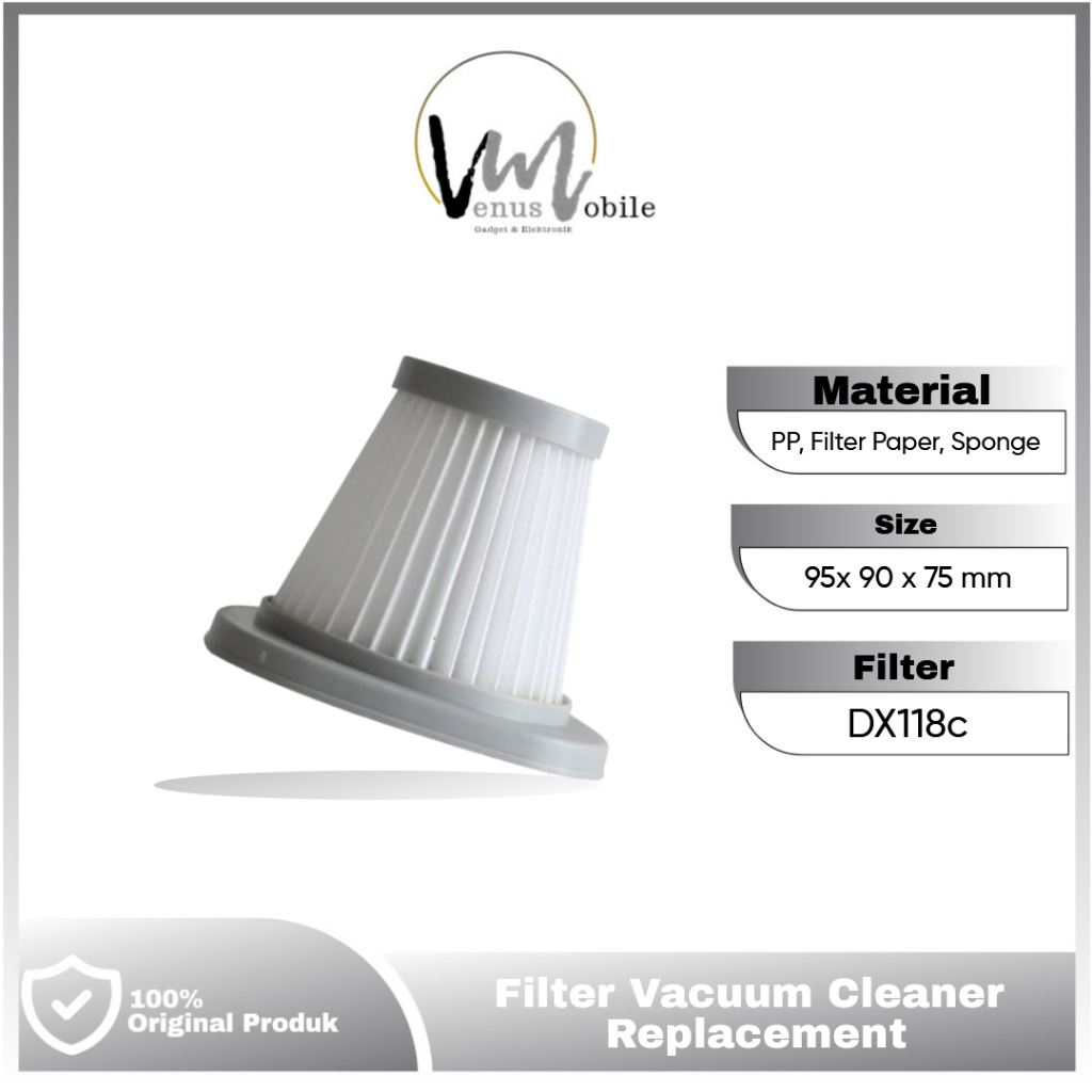 Jual Hepa Dust Filter for Deerma Vacuum Cleaner DX118C | Shopee Indonesia