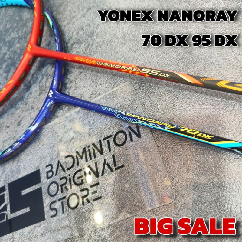 Jual RAKET YONEX NANORAY 70 DX 95 DX MADE IN TAIWAN 3u 4u | Shopee Indonesia
